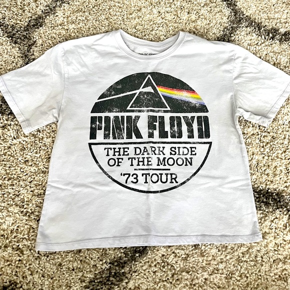 Tops | Pink Floyd Crop Top Small | Poshmark